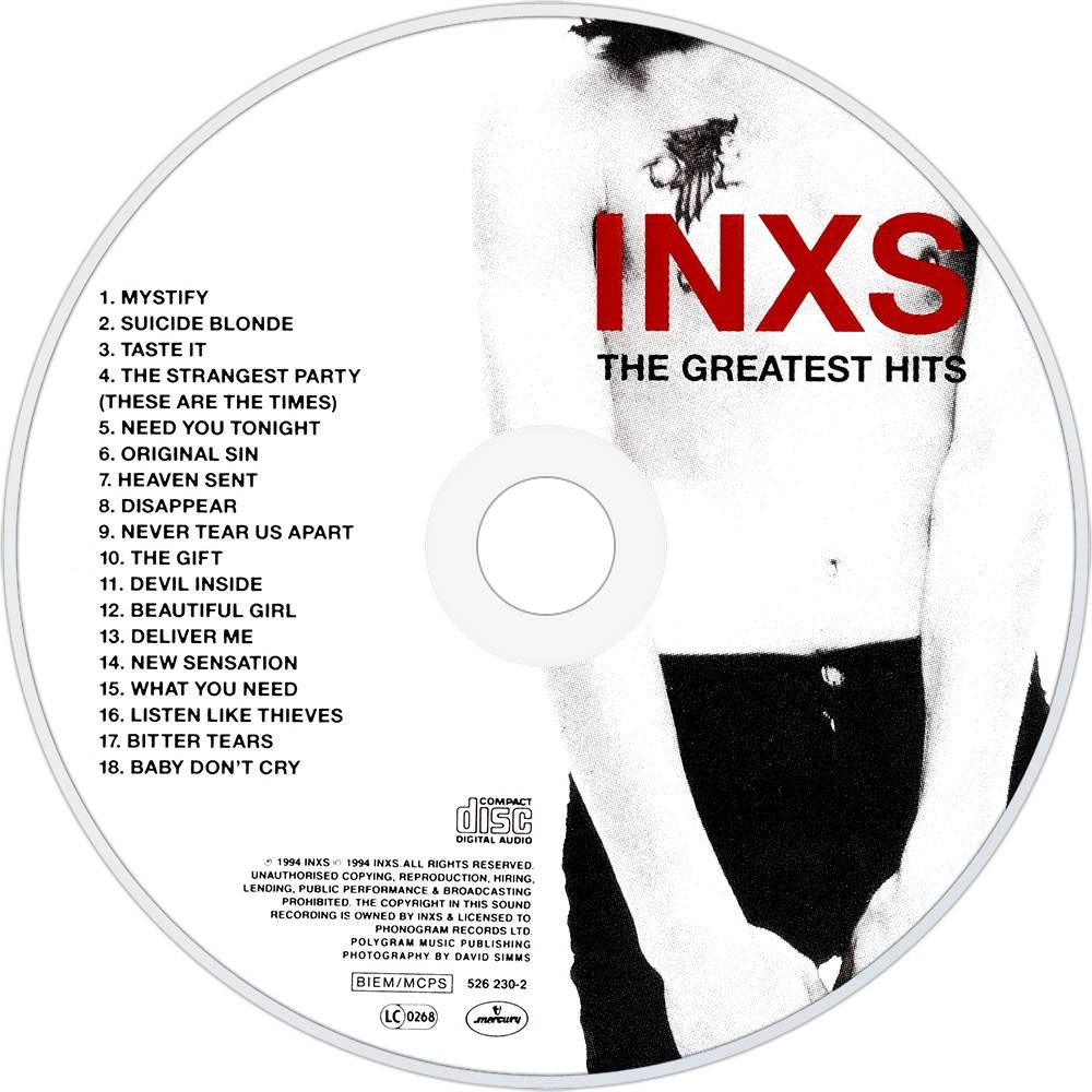 Inxs Greatest Hits : CD | CD Covers | Cover Century | Over 1.000.000 ...
